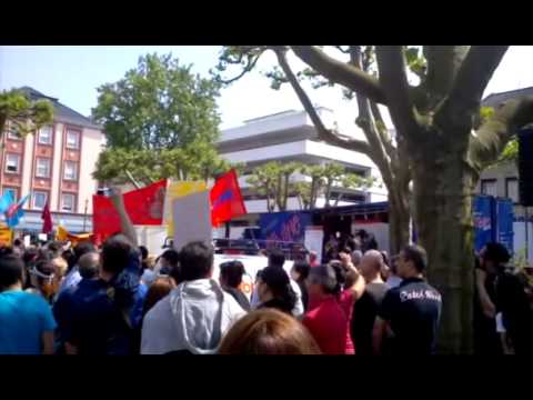 Grup Yorum - Gel ki şafaklar tutuşsun @ Occupygezi Oberhausen 08.06.2013