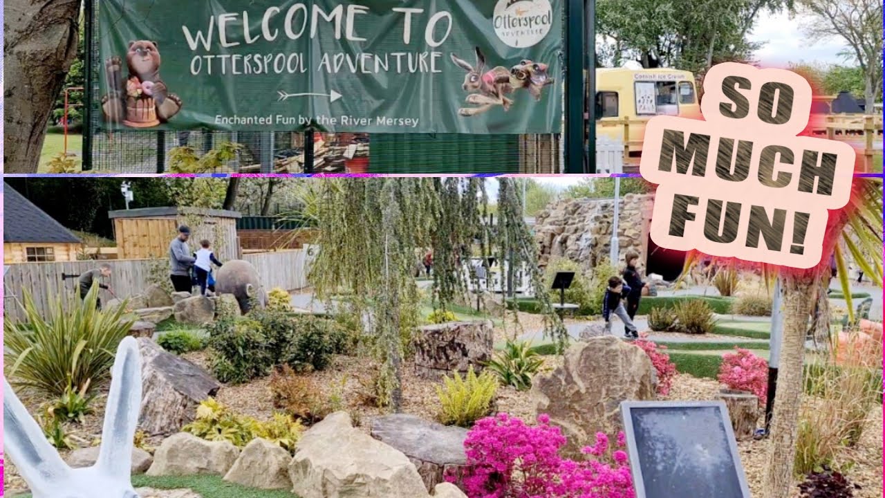 Otterspool Adventure outdoor fun for kids - YouTube