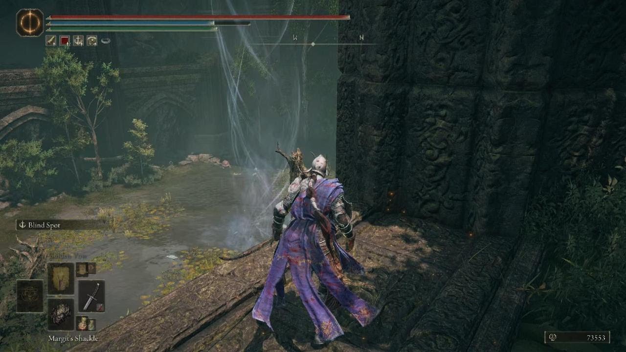 ELDEN RING DLC Spirit Springs Activation with Margits Shackle - YouTube