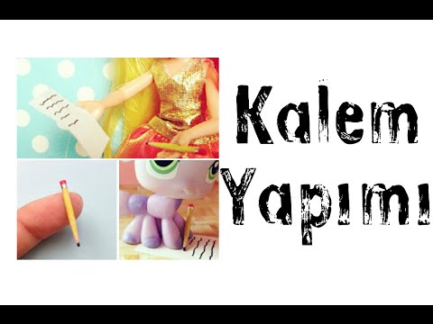 Kendin Yap ❤️ Kalem Yapımı || Do It Yourself ❤️ How to make LPS pencil