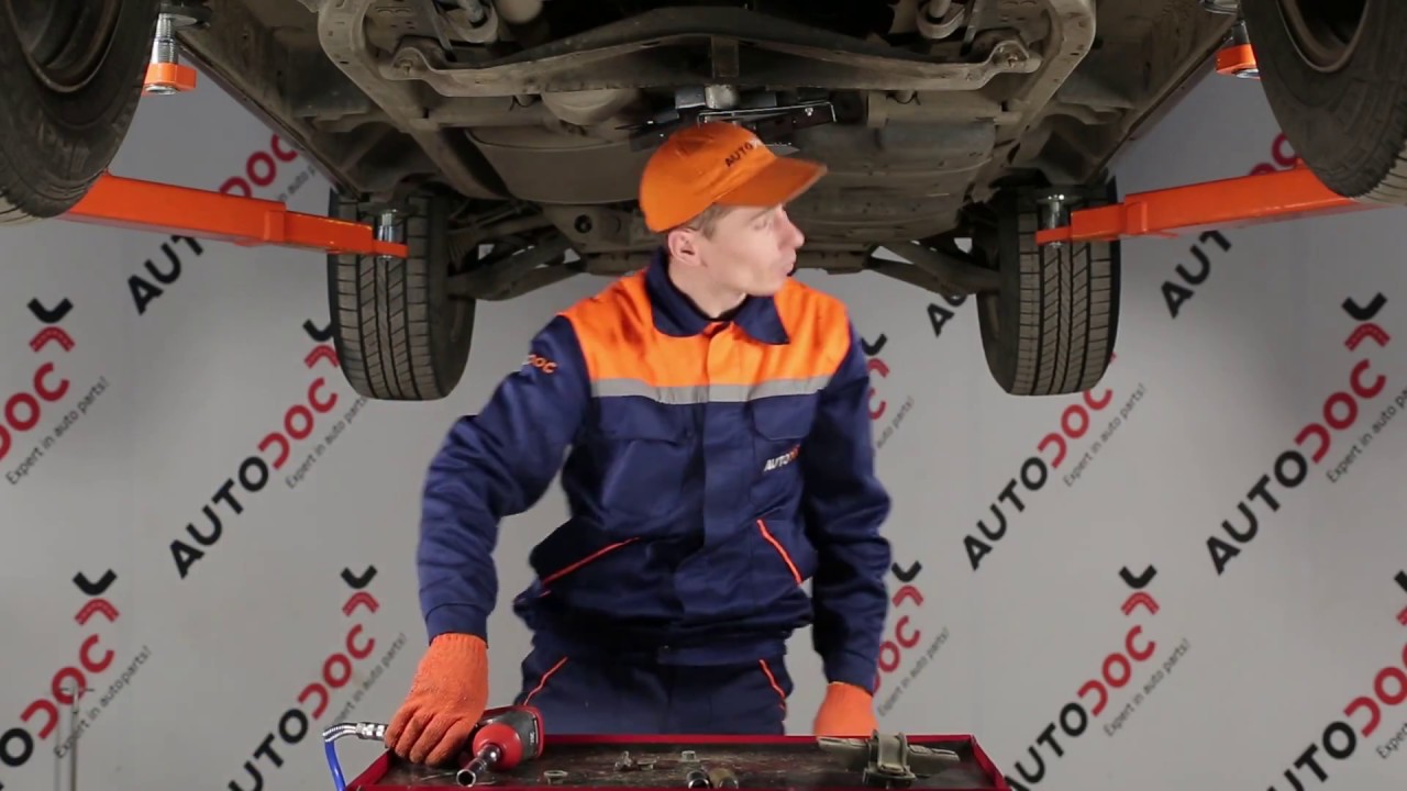 How to change gearbox mount on MERCEDES-BENZ M W163 TUTORIAL | AUTODOC ...