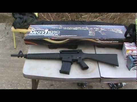 AKDAL MKA 1919 12 gauge Shotgun shooting Birchwood Casey targets - YouTube