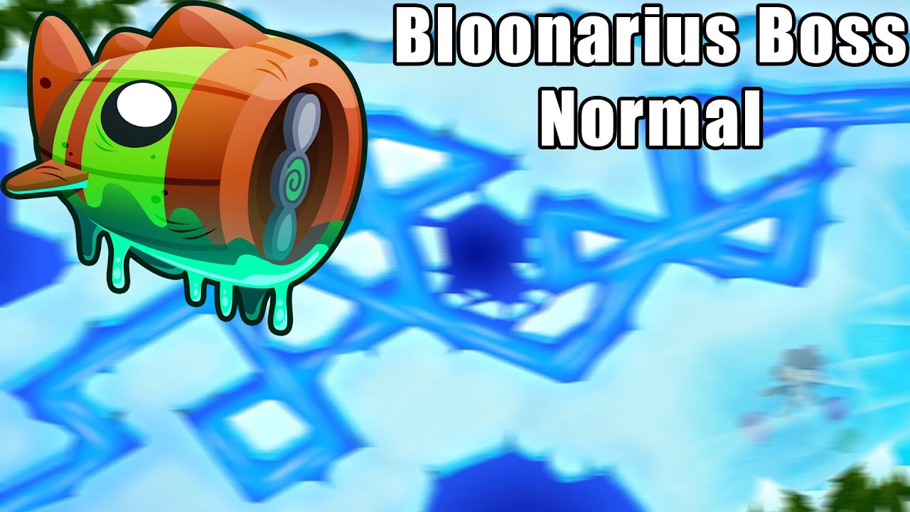 BLOONARIUS NORMAL TUTORIAL | NEW BOSS BLOONS | BTD6 FROZEN OVER - YouTube
