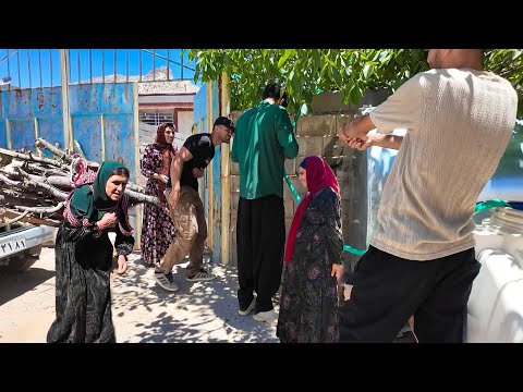 ⛑️Hassan & Ghadir Help Milad Build Their Dream Home | Amir Family Collects Firewood in the Mountains