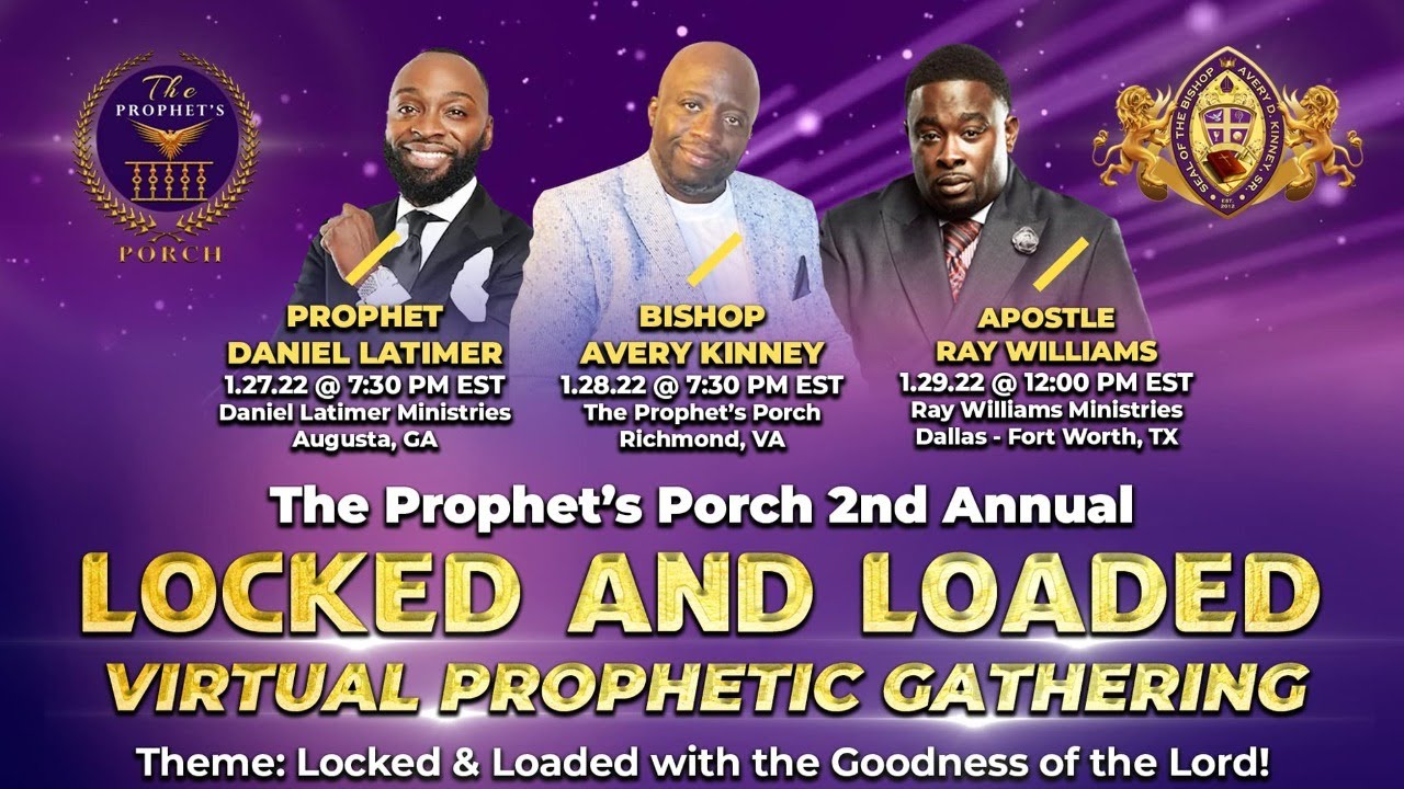 Locked & Loaded Virtual Prophetic Gathering 2022 | Prophet Daniel Latimer | 1.27.22 - YouTube