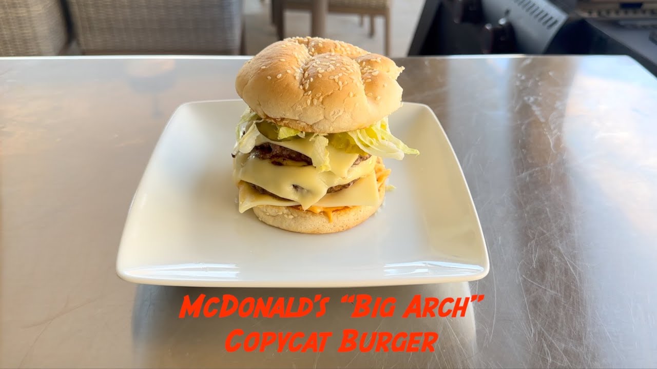 Can I Make a Copycat of the New “Big Arch” Burger on the GridIron 36 ...