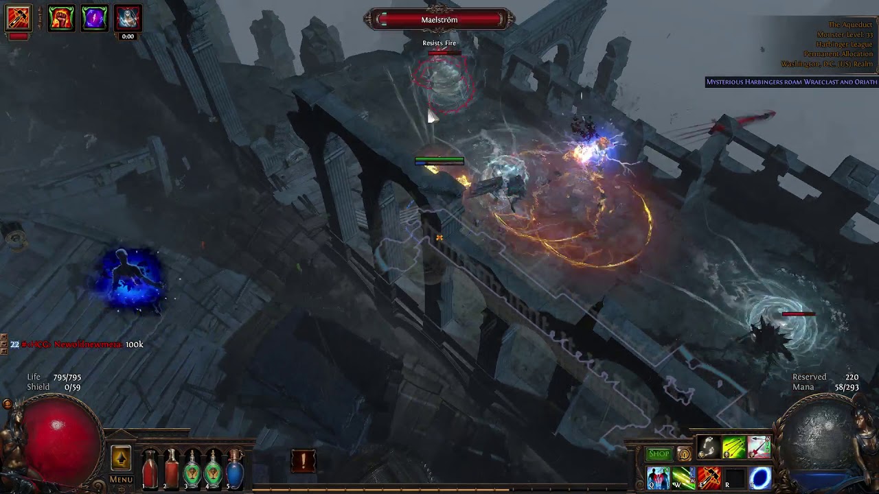 Path of Exile Harbinger Tornado Shot Ascendant Gameplay 3 - YouTube