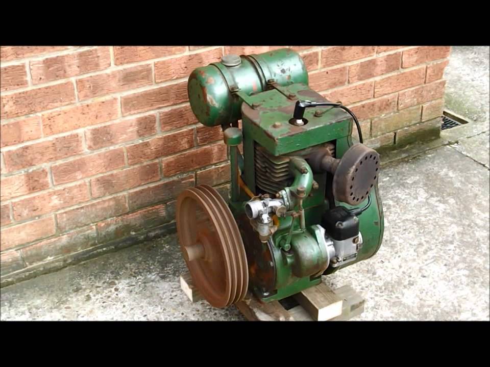 Wolseley AE (Aircooled) stationary engine - YouTube