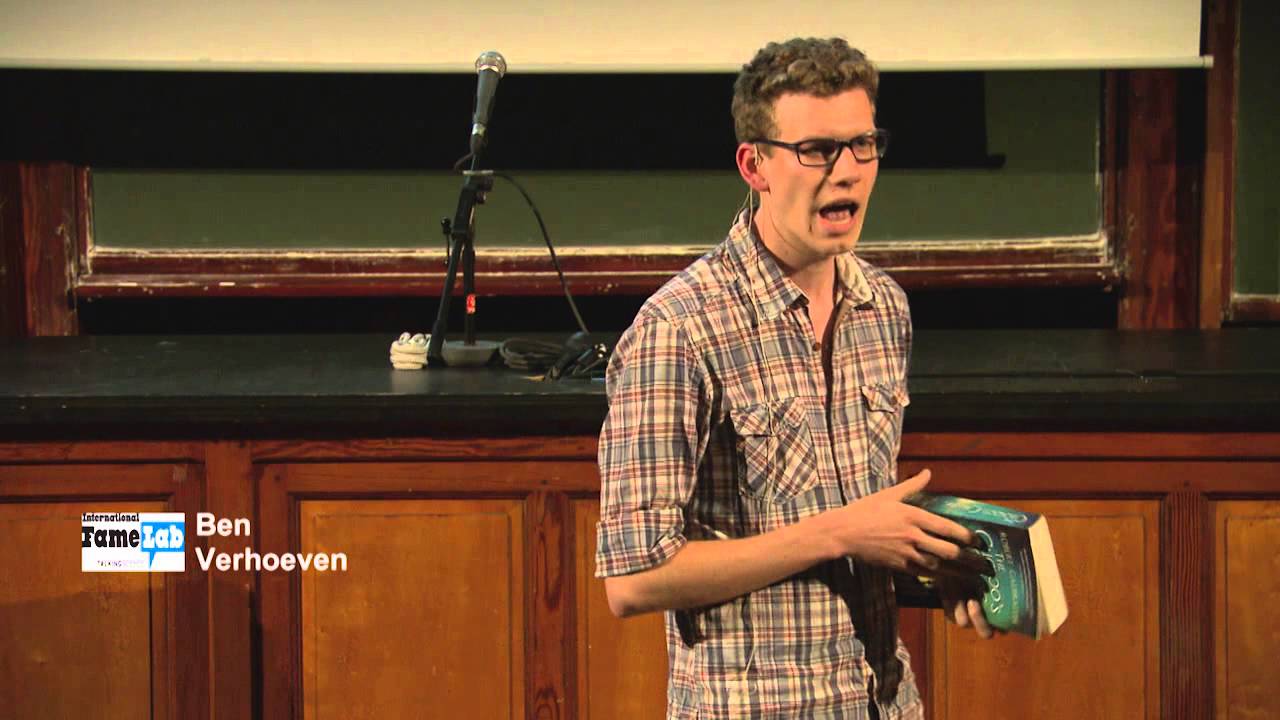 FameLab Belgium 2015 - Finals - Ben Verhoeven - YouTube