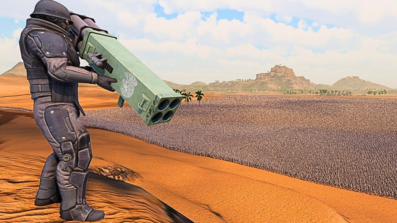 4 Barrel Rocket Launcher (FLASH) Vs 1,000,000 ZOMBIES ! | Ultimate Epic ...