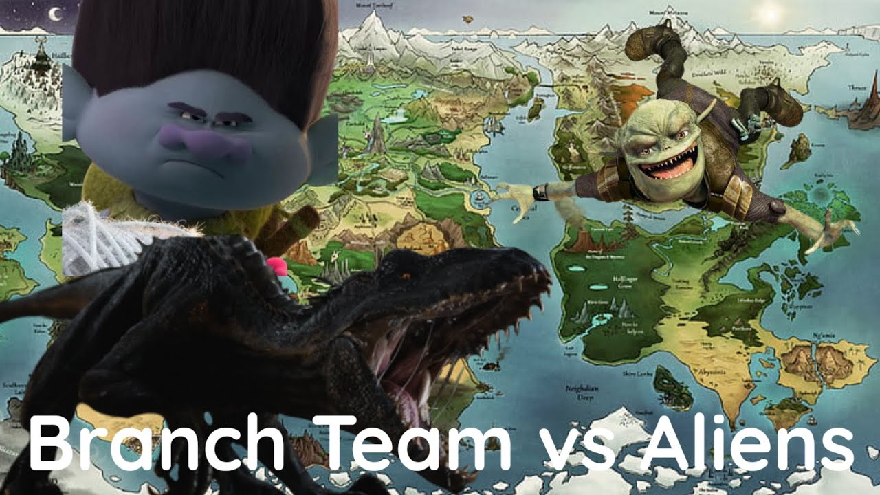 Branch Team vs Aliens - YouTube