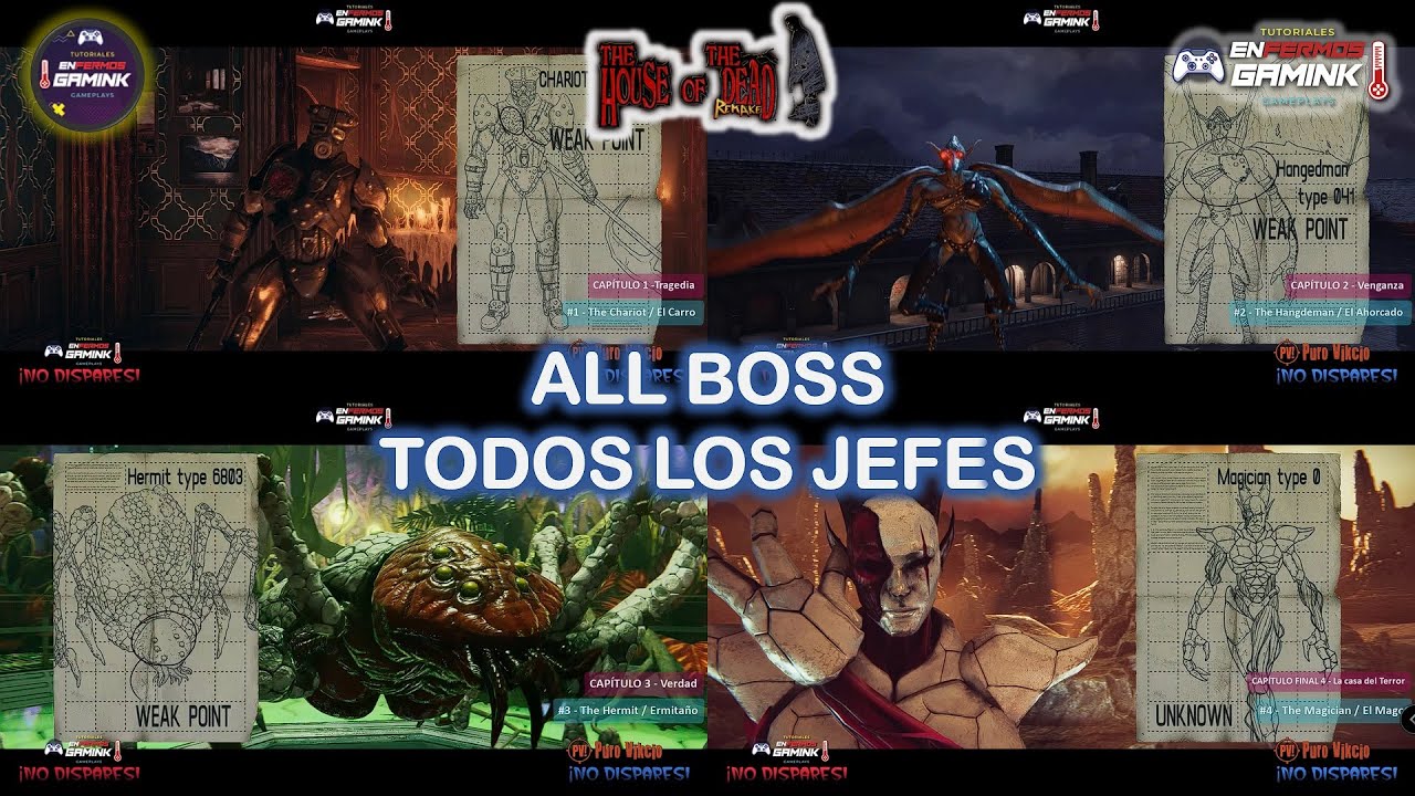 7. All Boss / Todos los Jefes 🧟The House of the Dead 1 🧟 - YouTube