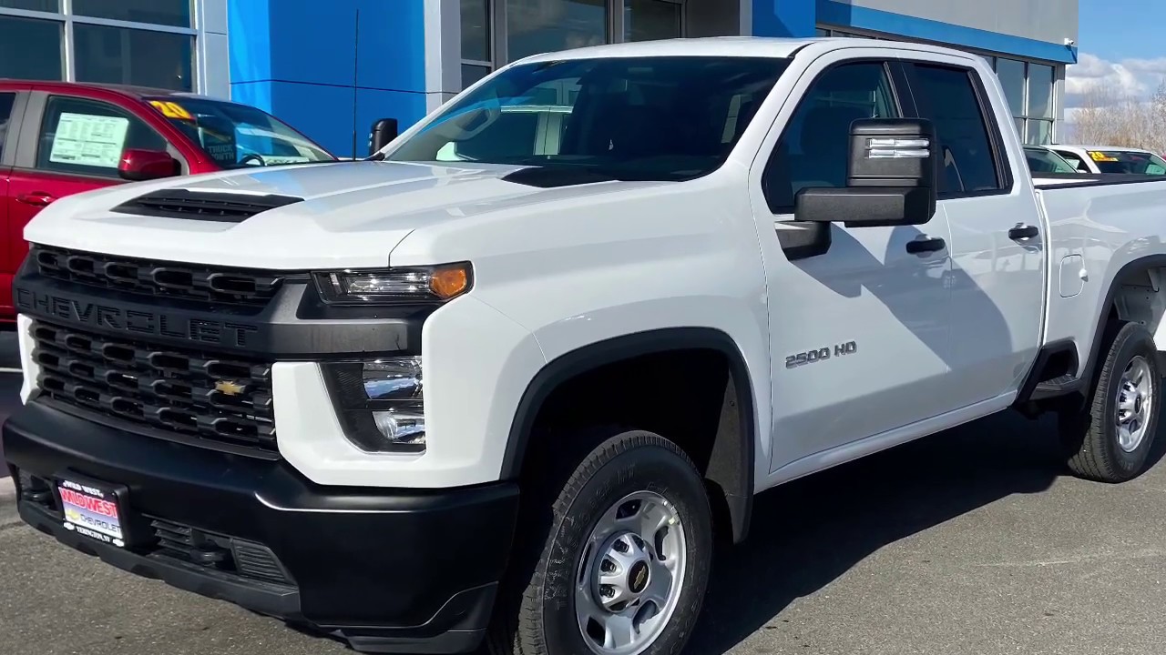 2020 Chevrolet Silverado 2500HD WT 4x4 with 6.6L Direct Injection Gas ...