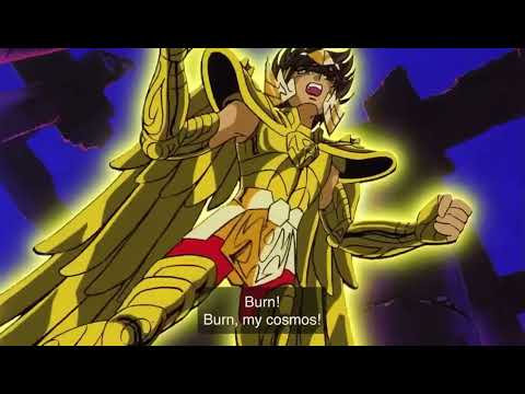 When Sagittarius Seiya Fought The Strongest Saint Jaguar( Saint Seiya: The Movie)