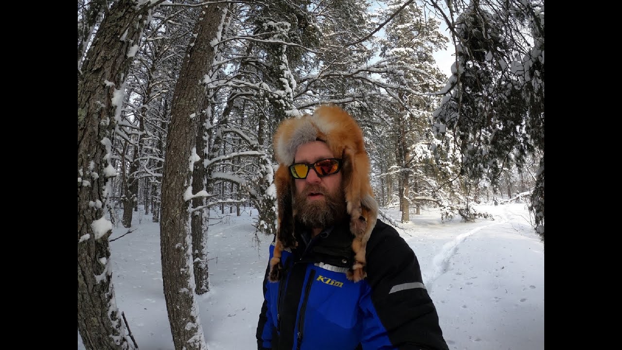 Lucky mountain man hat trap check. It worked. - YouTube