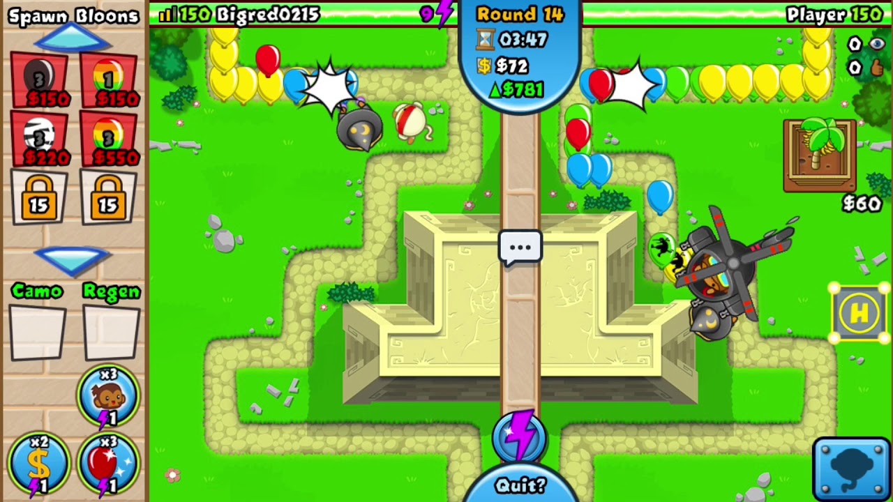 BTD Battles “1” - YouTube