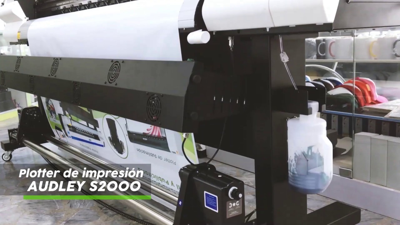Plotter de Impresión AUDLEY S2000 - YouTube