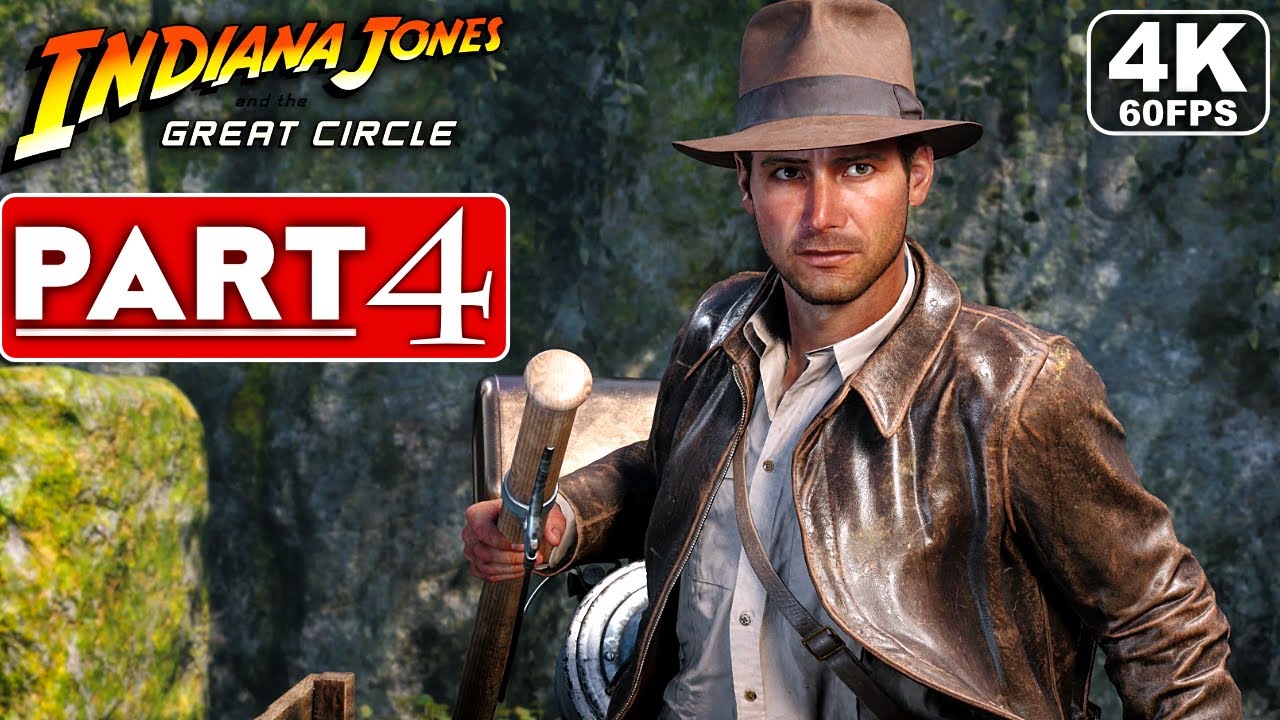 INDIANA JONES AND THE GREAT CIRCLE Gameplay Walkthrough Part 4 [4K ...