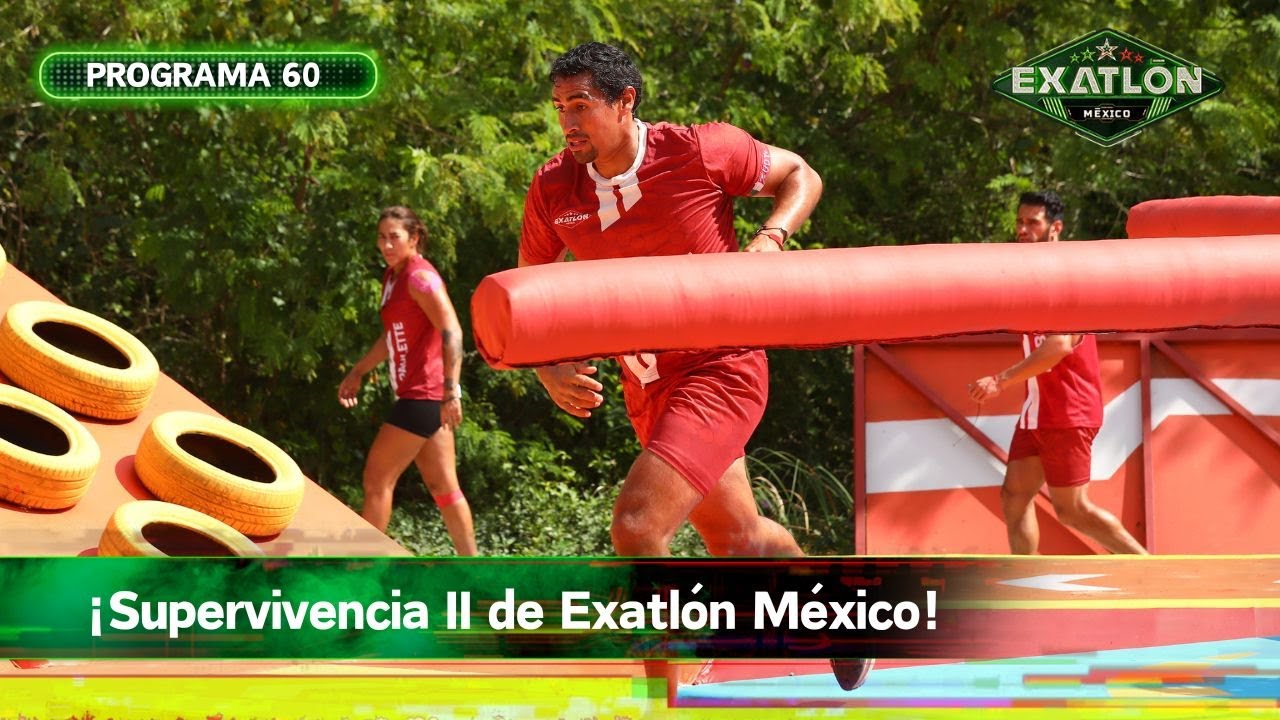 Programa 60 | 14 enero 2024 | Supervivencia II | Exatlón México 2023 ...