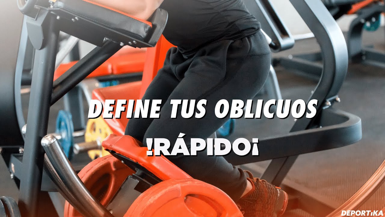 Como hacer correctamente oblicuos con la maquina abs coaster - YouTube