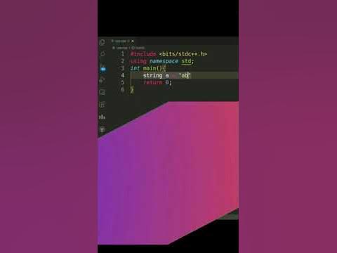 Program To Copy One String Into Other String In C++ | C++ By Tech Blooded #Shorts - YouTube
