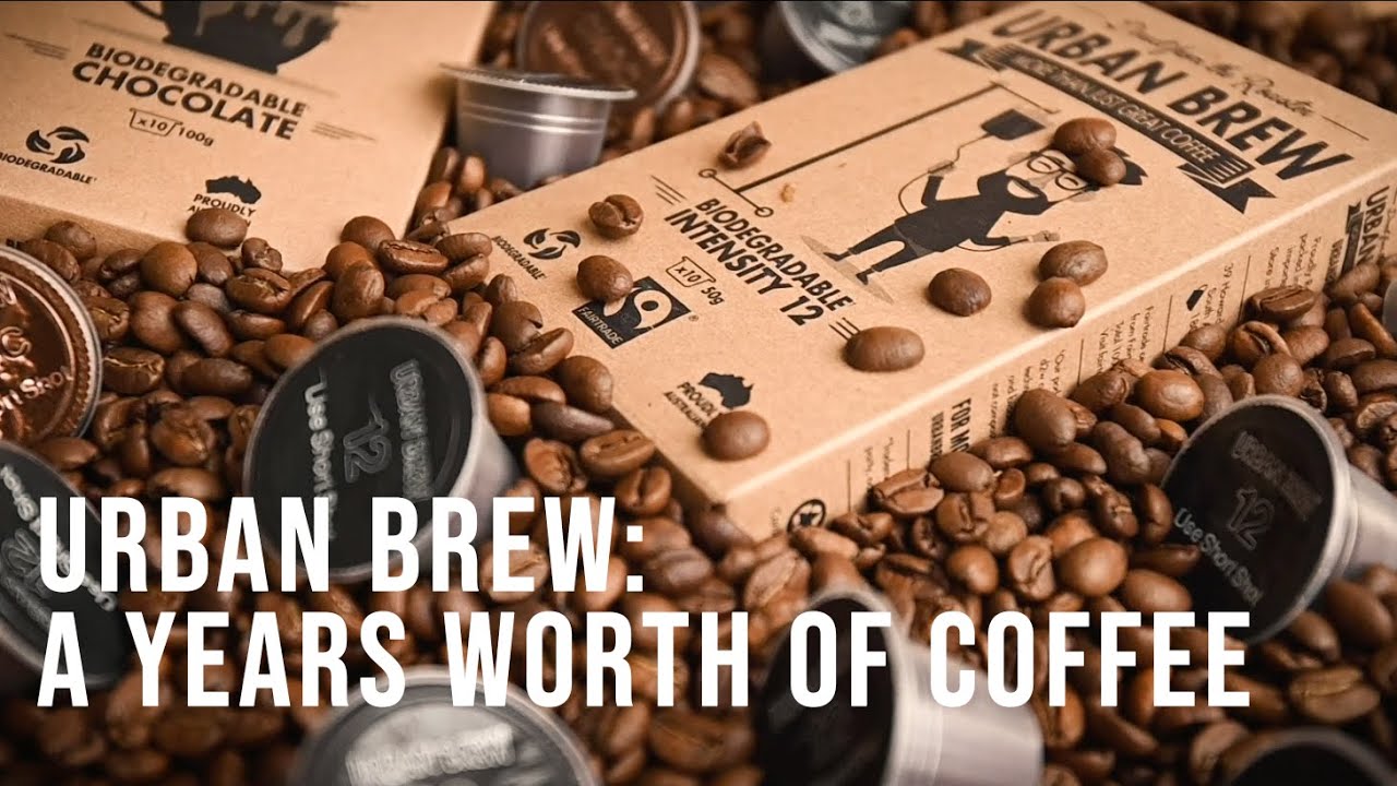 Unbox a Years Worth of Coffee Pods [Urban Brew Coffee Pods] - YouTube