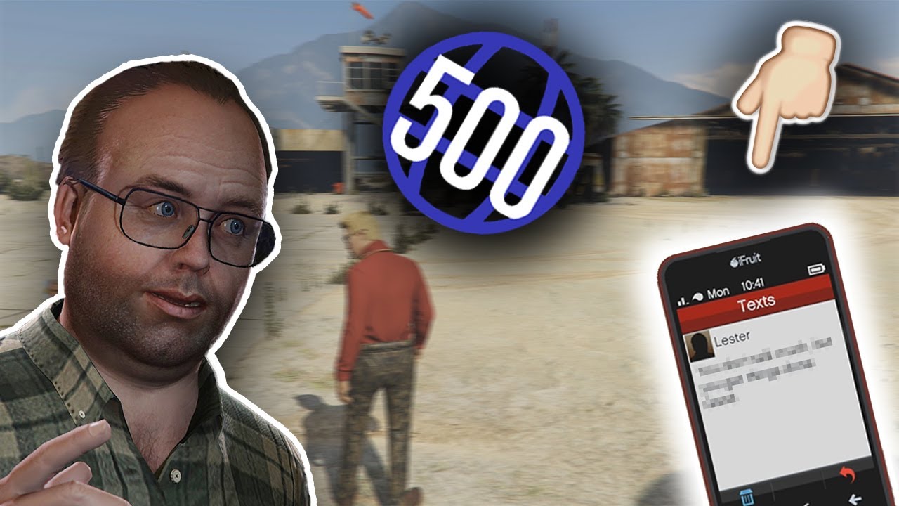 I got a SECRET MESSAGE from LESTER for LEVEL 500 on GTA V!!! - YouTube