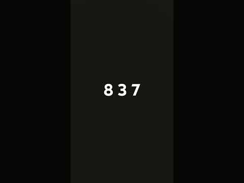 Cashier Number 8 3 7 please - YouTube