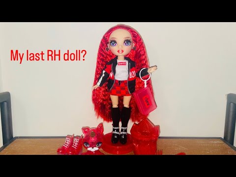 Restyle Review on Rainbow High Rainbow World Ruby Anderson - YouTube