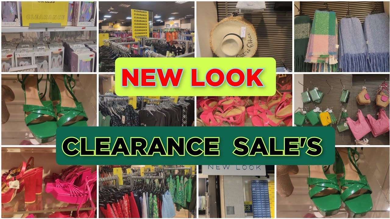 NEW LOOK CLEARANCE SALE'S END OF SUMMER COLLECTION SEPTEMBER 2024 - YouTube