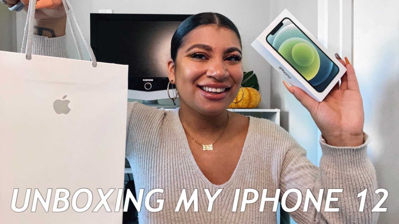iPHONE 12 UNBOXING & SET UP - FIRST IMPRESSIONS - YouTube