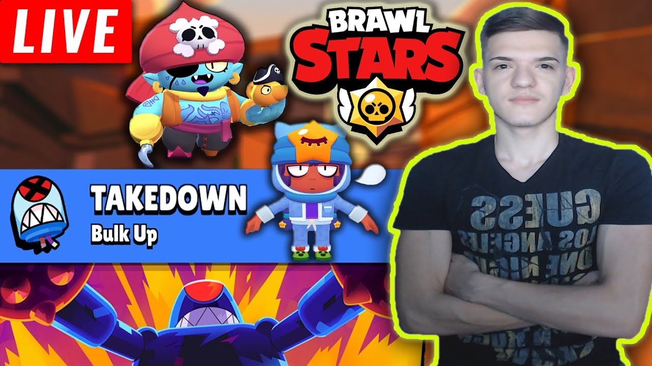 🔴[LIVE] JUCAM LA NOUL GAME MODE TAKEDOWN CU ROBOT! Brawl Stars Romania ...