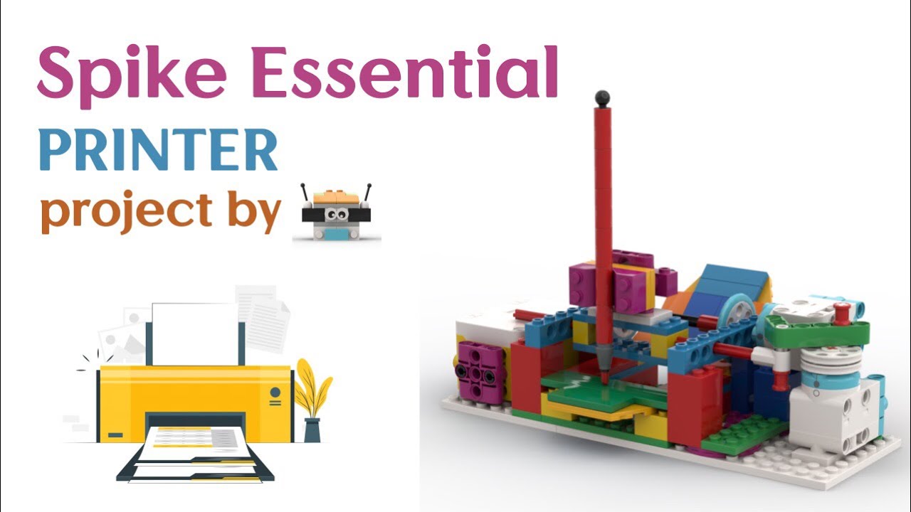 Printer Lego Spike Essential - YouTube
