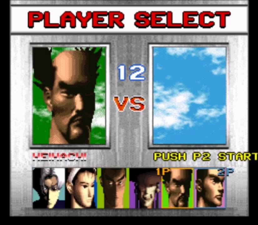 Tekken 2 SNES Character Select - YouTube