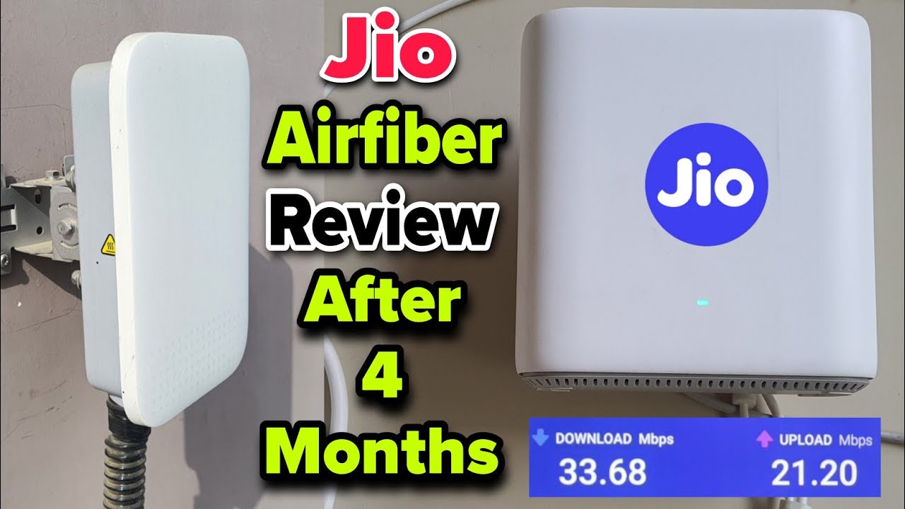 Jio Airfiber Review After 4 Months Used | Jio Air Fiber 5G Installation ...