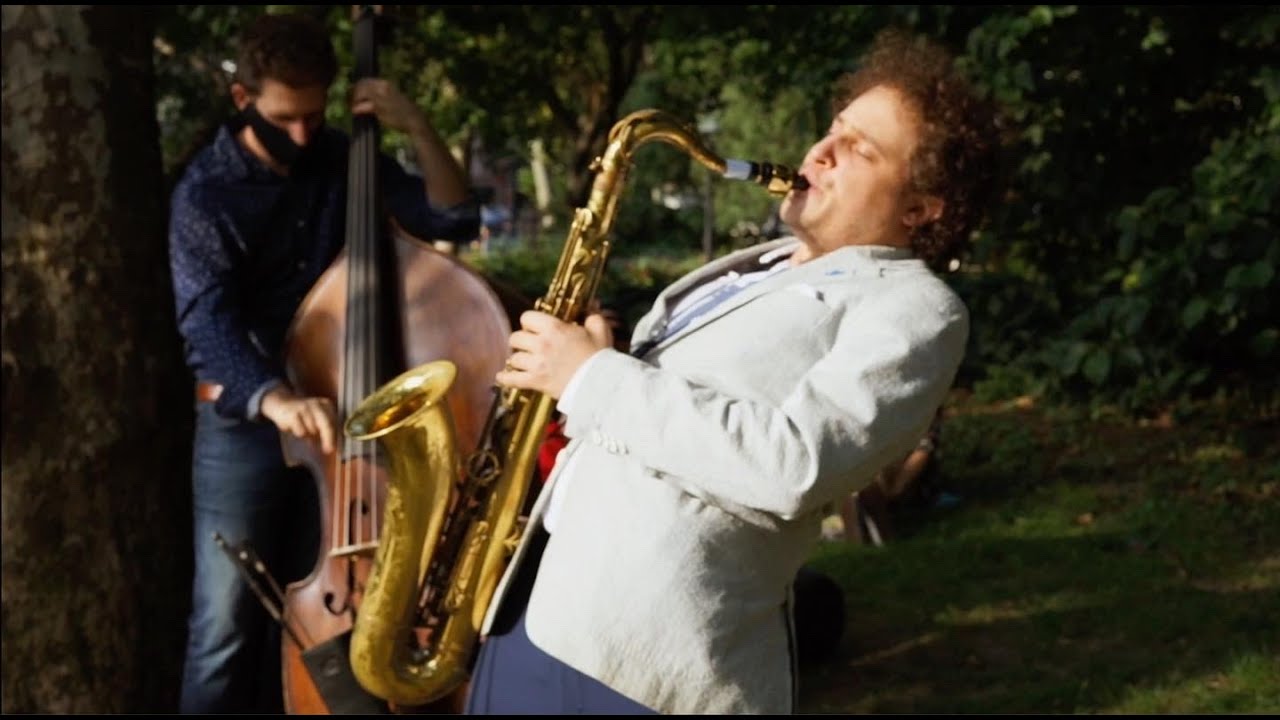 DANNY LIPSITZ & THE BRASS TACKS in Washington Sq. Park (Aug. 2020 ...