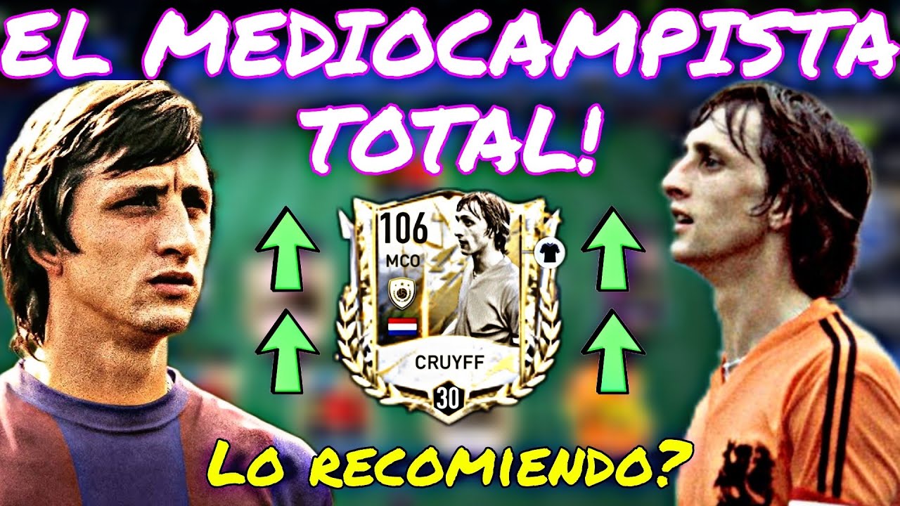 EL MEJOR MEDIOCAMPISTA DEL JUEGO!! JOHAN CRUYFF ICONO PRIME! FIFA ...