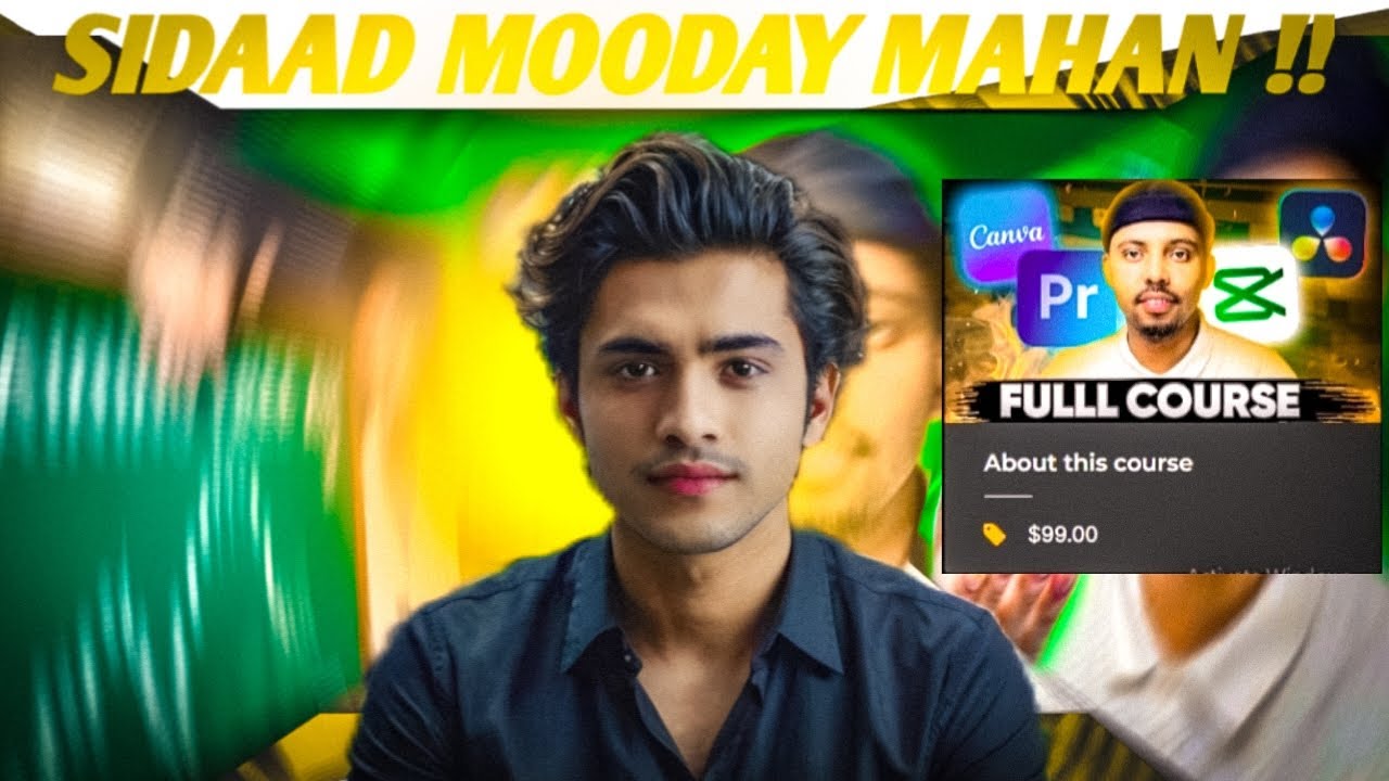 Waxan Iibsaday Course ka 100$ Ee Warsame bade |Content Creation. - YouTube