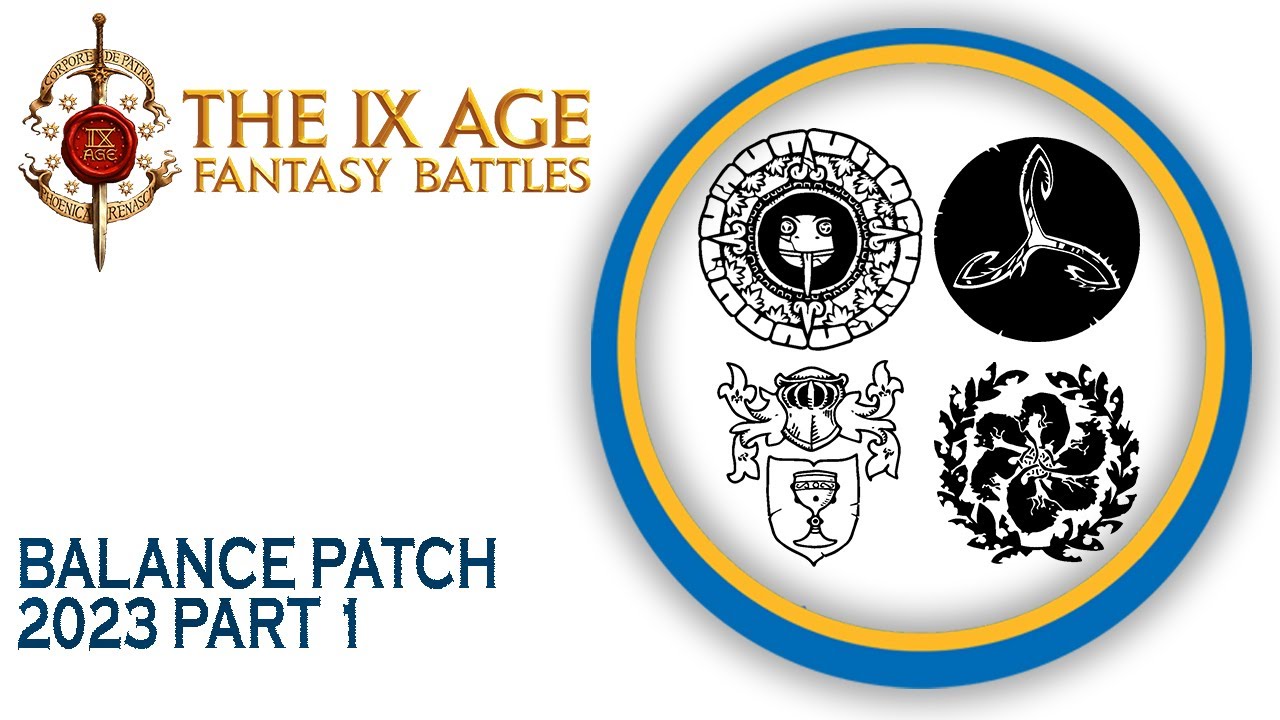Balance Patch 2023 Review Part 1 - 9th Age Book Review - YouTube