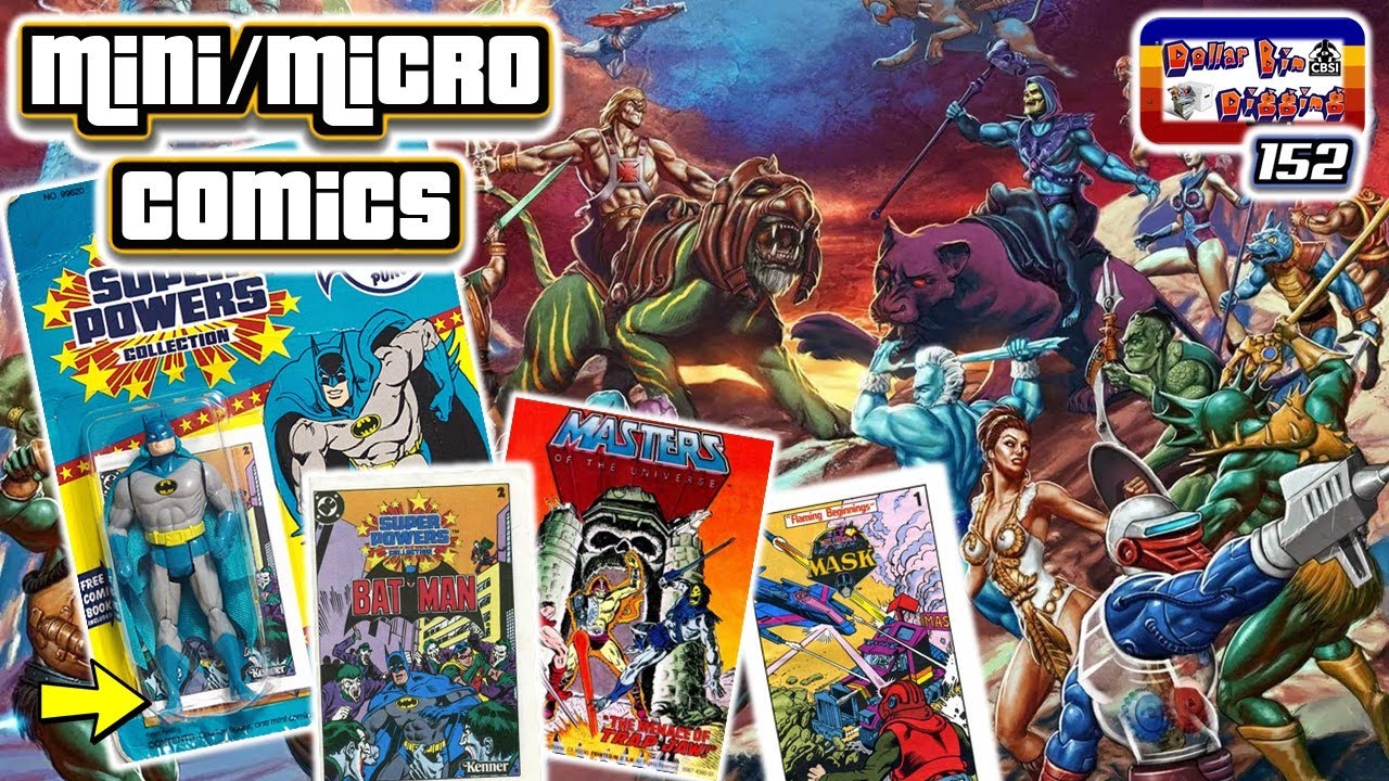 Mini Comics | MotU, Super Powers, M.A.S.K. | Cheap Micro Comics | DBD ...