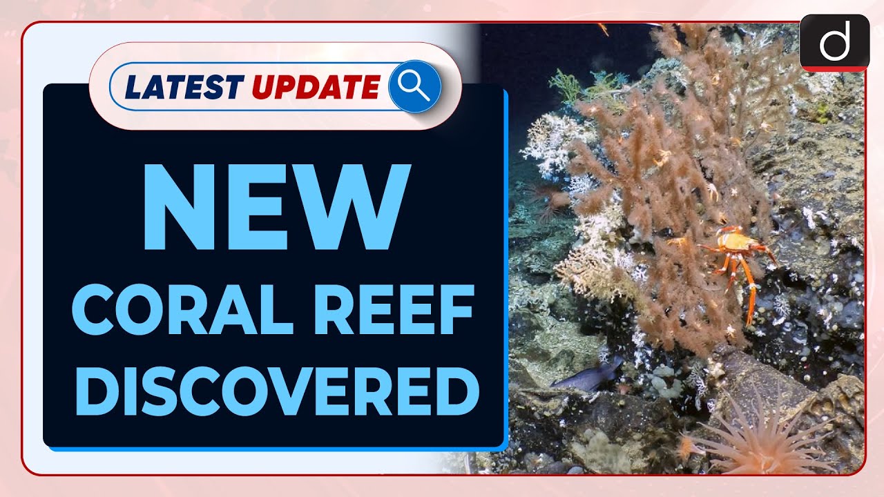 New Coral Reef Discovered: Latest update | Drishti IAS English - YouTube