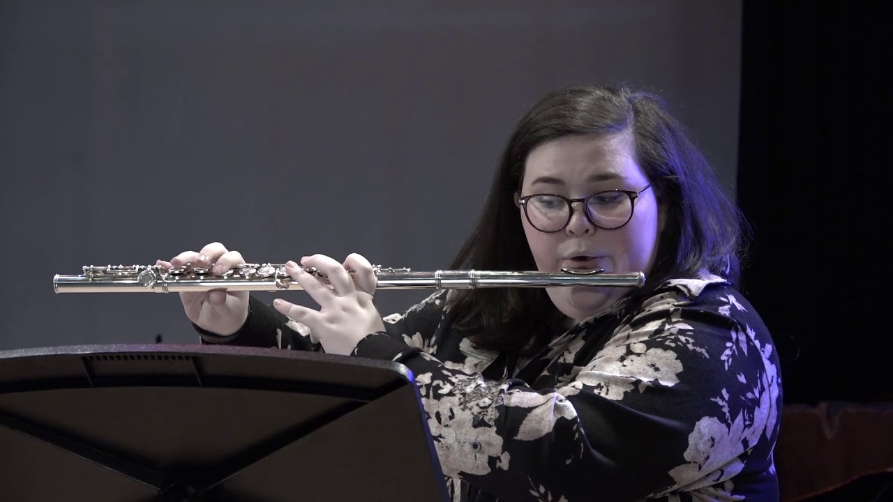 Victoria Felder: Flute Audition Video - YouTube