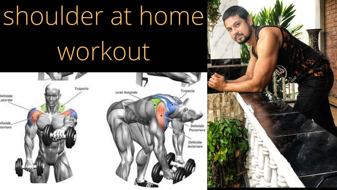 shoulder at home workout with BEST Dumbbell Exercises - YouTube