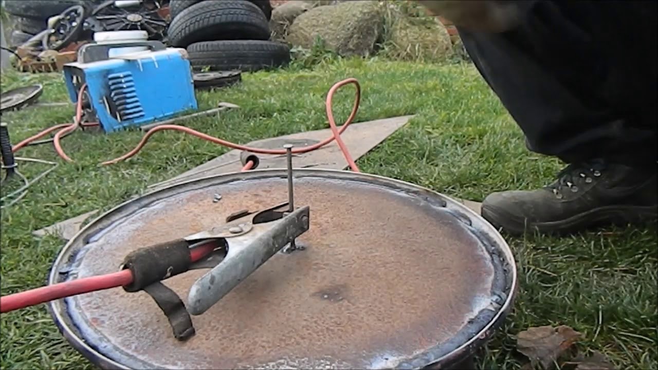 krosnele (burzuika) nuo metalo lauzo iki gatavo produkto - YouTube