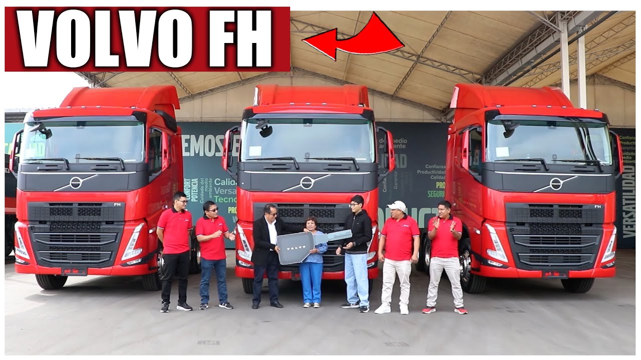 Camiones FH: Volvo Group Peru entrega flota a 'Transportes Villanueva ...