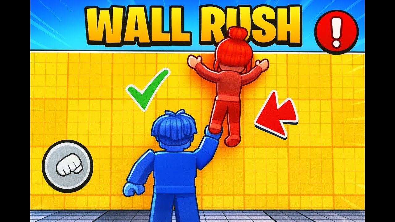 Wall Rush Obby in Roblox – Only PROs Can Survive! 💥😱 - YouTube
