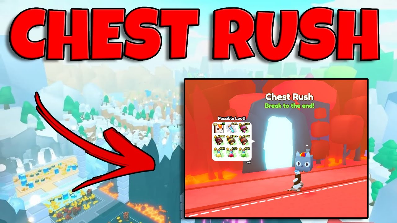 MERITA FACUT *CHEST RUSH* IN PET SIMULATOR 99 - YouTube