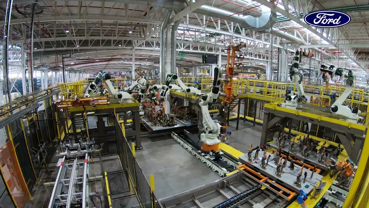 Modern Ford Assembly Line