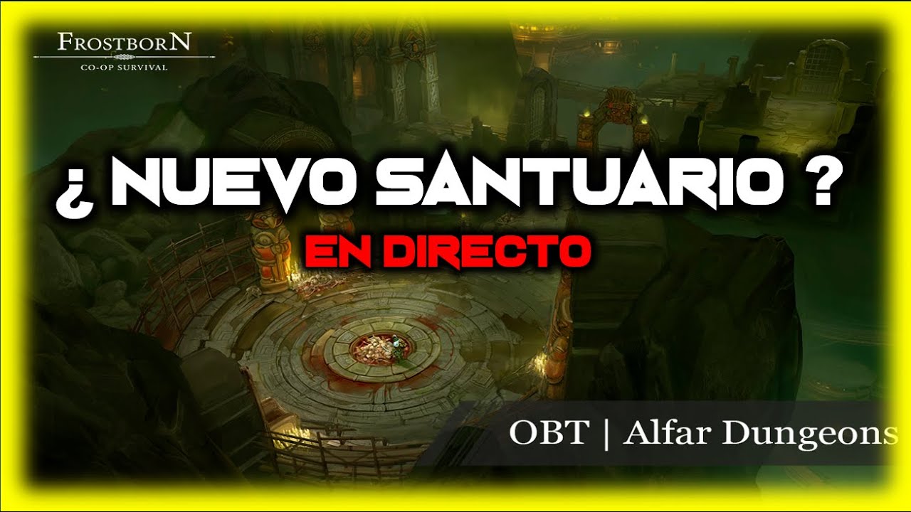 🔴LLEGO LA NUEVA ZONA "SANTUARIO" DE LOS ALFAR OSCURO EN DIRECTO ...
