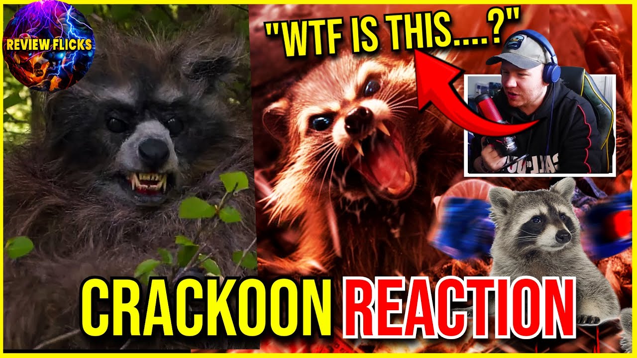 CRACKOON TRAILER REACTION | DUMBEST MOVIE TRAILER EVER! | KILLER RACOON ...